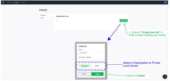 Setting up a library